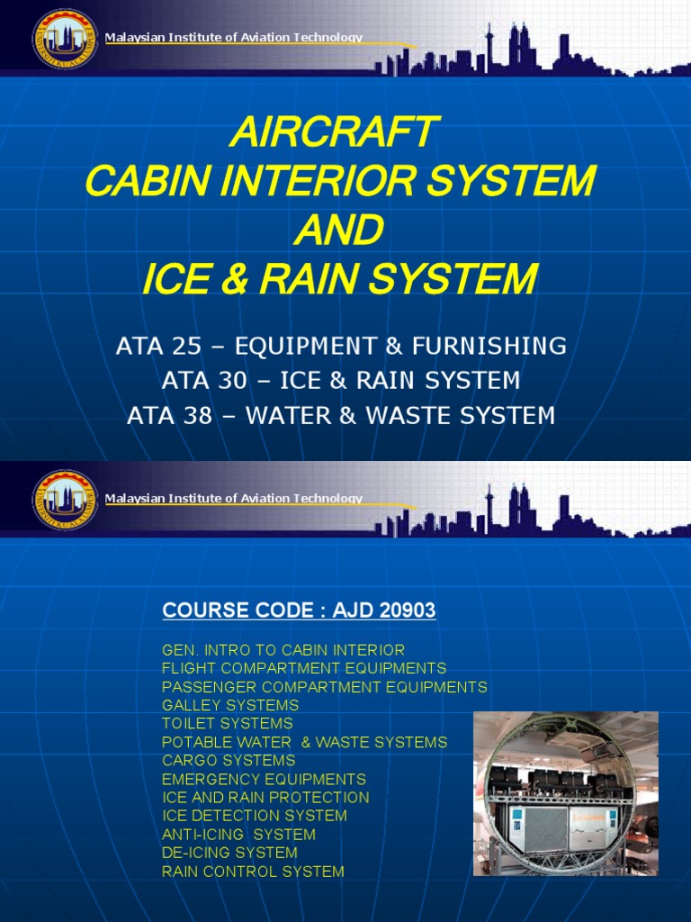 Chapter 1-Intro To Cabin Interior System | PDF | Aerospace | Transport