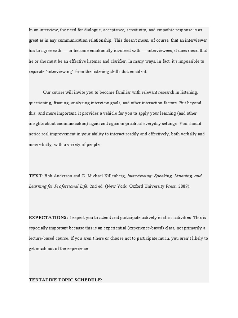 Mastering Interviewing Skills and Techniques | PDF | Career & Growth