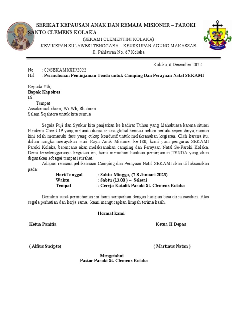 Surat Ke Kapolres Pdf