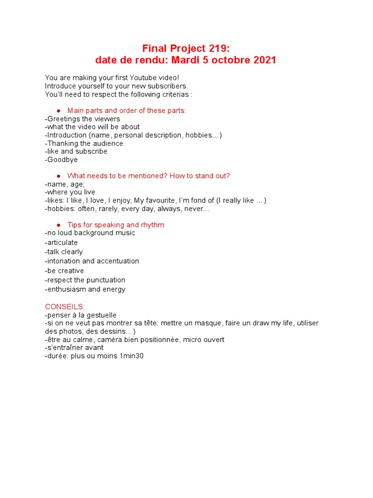 Unit 1 - Final Project 219 | PDF