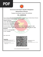 Approval of Taxpayer Identification Number (TPIN) Registration | PDF