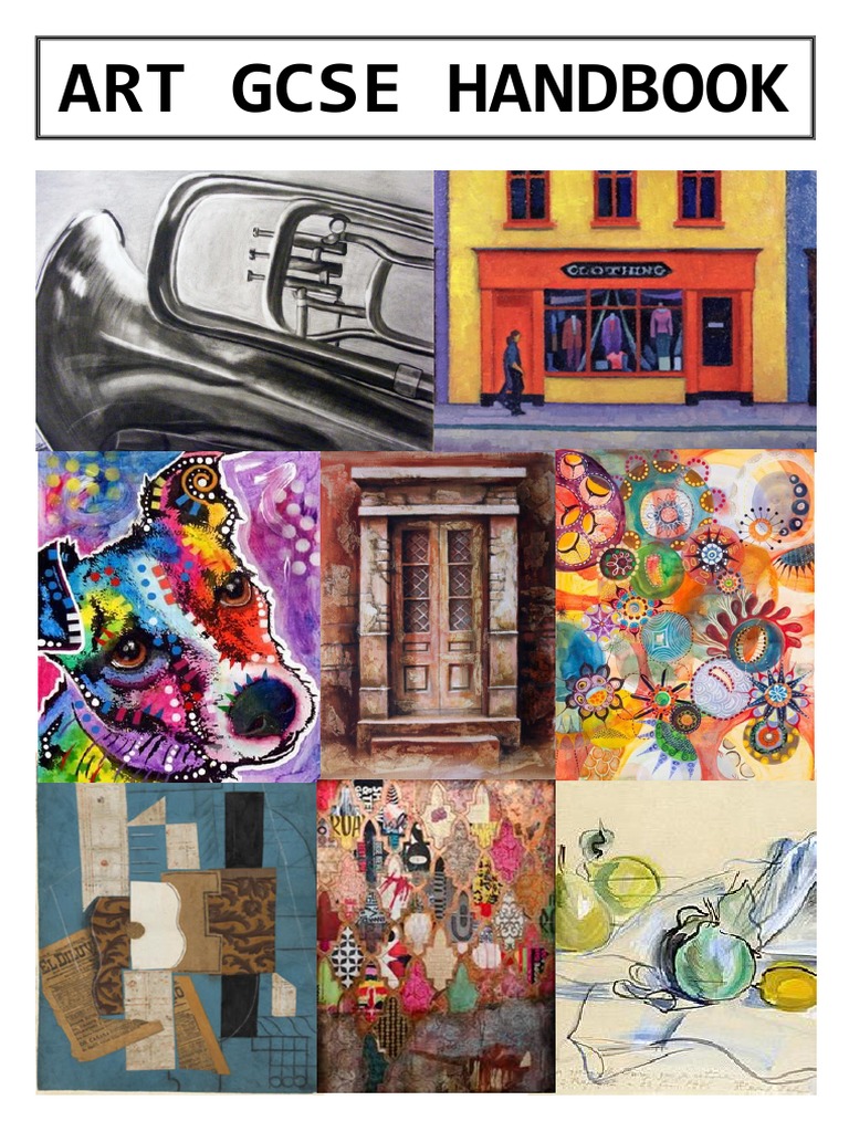 GCSE Art Revision PDF | PDF | Drawing