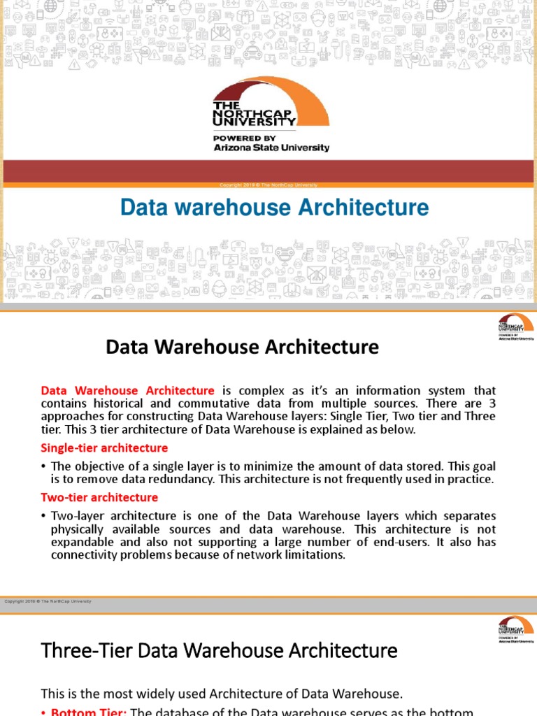 L4. Datawarehouse Architecture PDF | PDF | Data Warehouse | Metadata