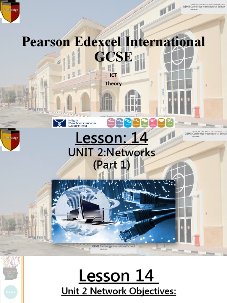 Lesson 14 - Unit 2 - Networks (Part 1) | PDF | Computer Network | Peer To Peer