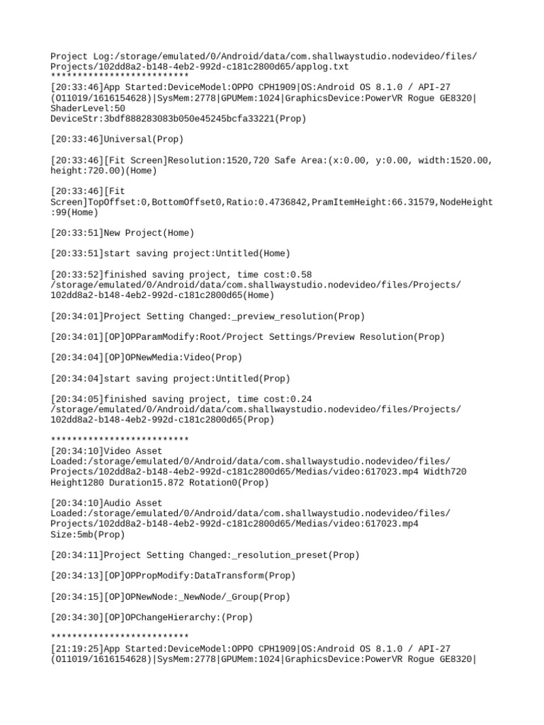 Applog | PDF | Display Resolution | Video
