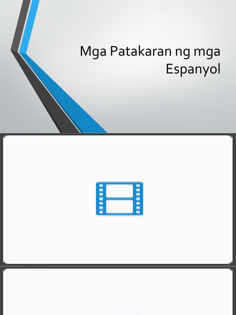 Mga Patakaran NG Mga Espanyol | PDF