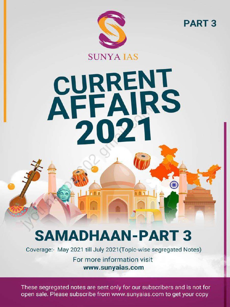 Samadhaan-Part-3-May21-Till-July21 2 PDF | PDF | Opec | Trips Agreement