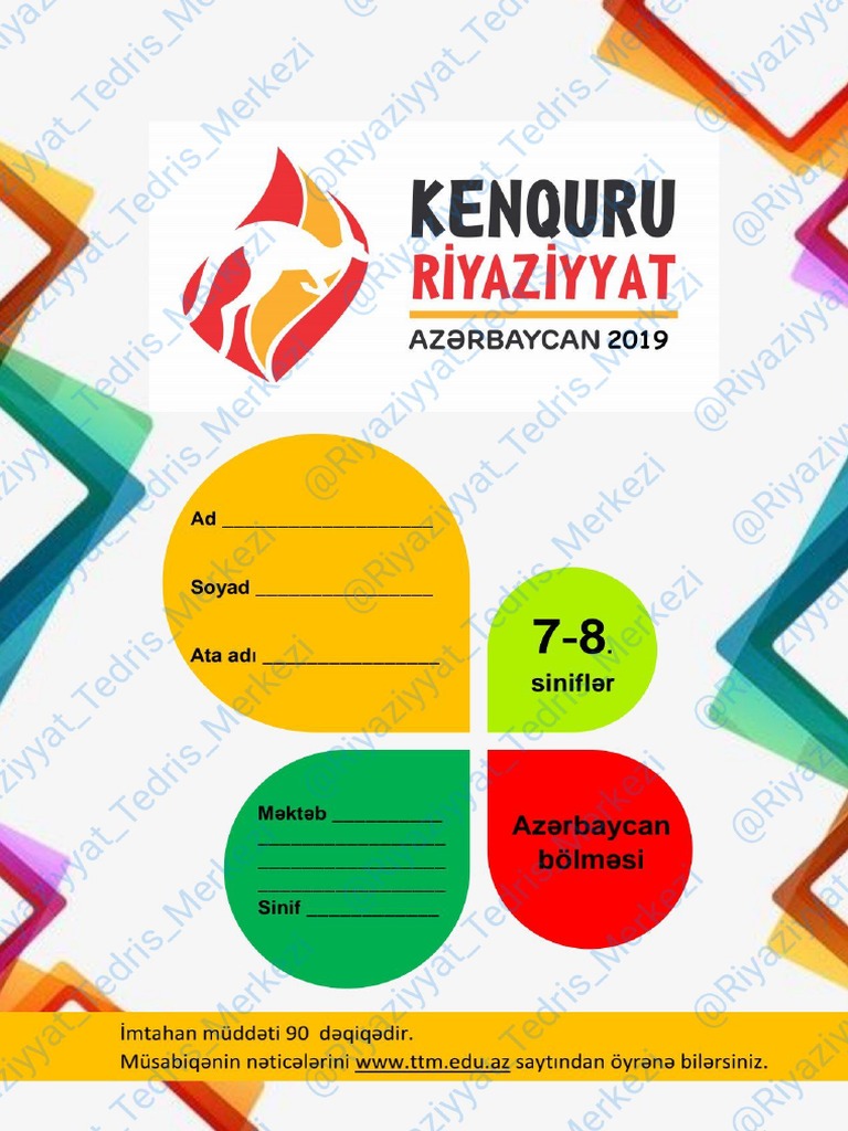 Kenquru 2019 (7-8) Az | PDF