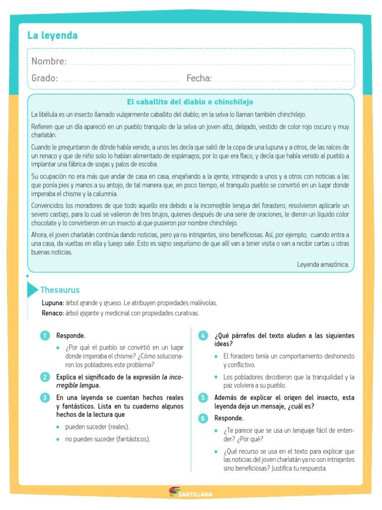 Taller 3-Leyenda PDF | PDF