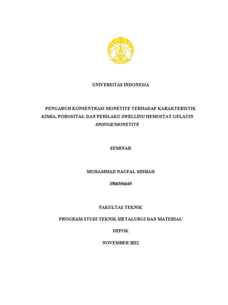 Contoh Proposal Skripsi S1 | PDF