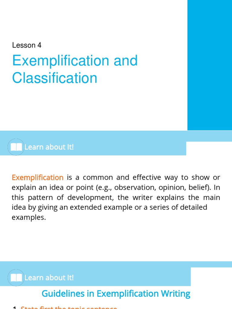 RWS 1.4 Exemplification-and-Classification | PDF | Cognitive Psychology ...