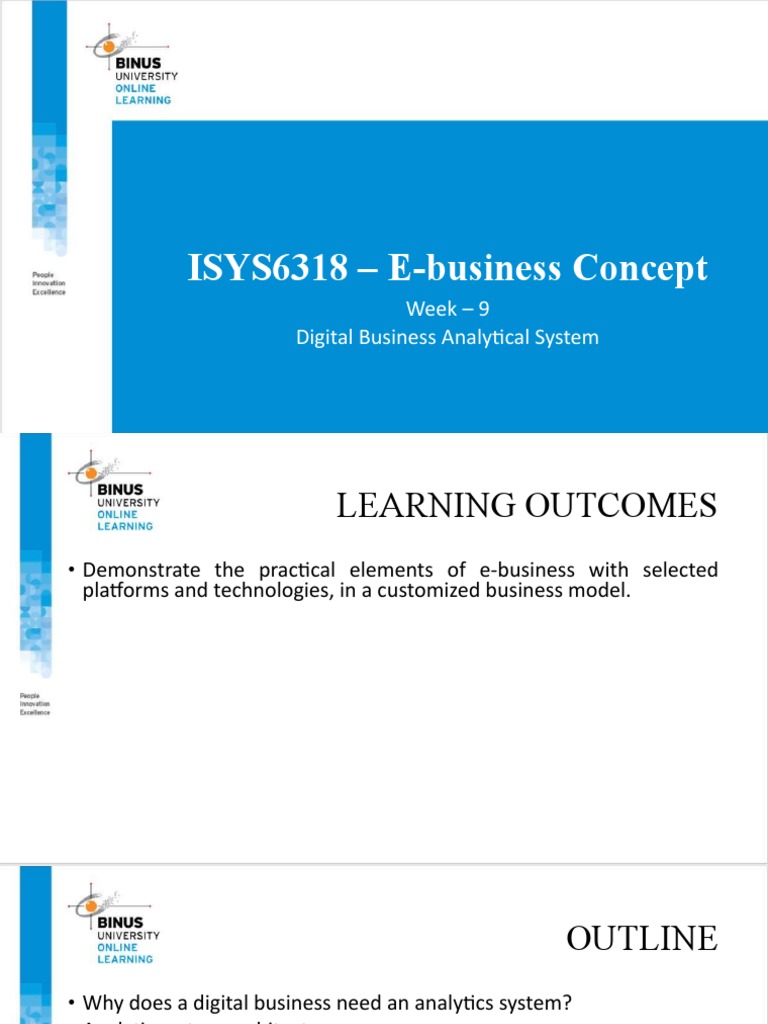 PPT W9 | PDF | Analytics | Machine Learning