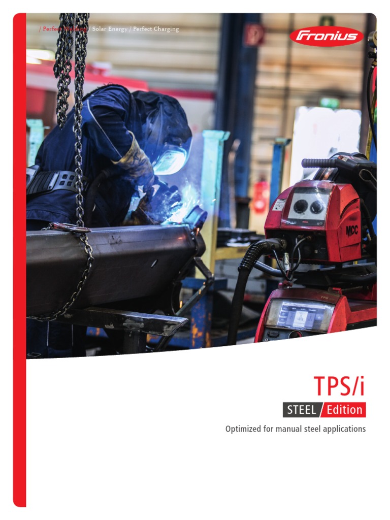 PW Leaflet TPSi Steel Edition EN | PDF | Welding | Construction