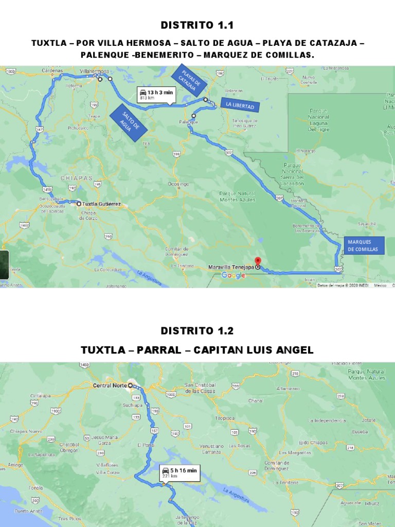 RUTAS | PDF | Chiapas