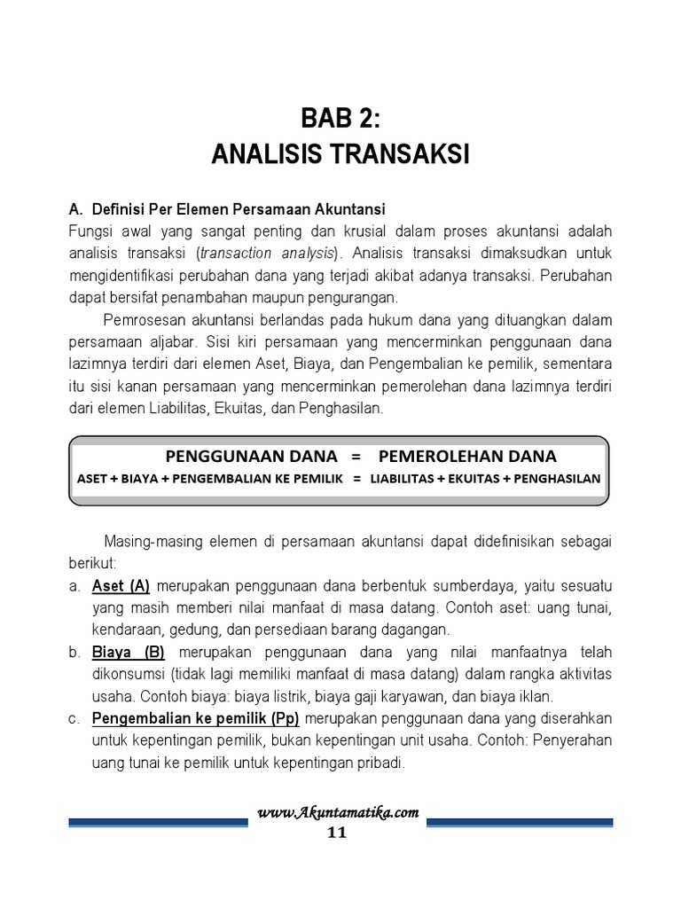 PA - 02 - Analisis Transaksi | PDF