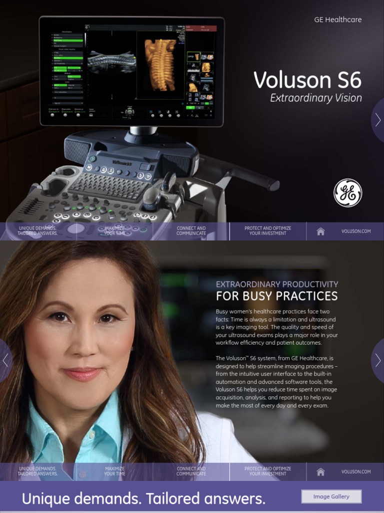Voluson S6 PDF | PDF | Electronic Health Record Voluson S6 PDF | PDF | Electronic Health Record