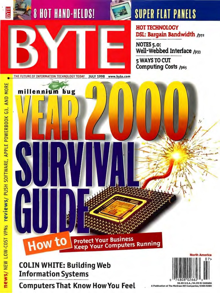 Byte Magazine Vol 23-07 Year 2000 Survival Guide PDF | PDF | Personal ...