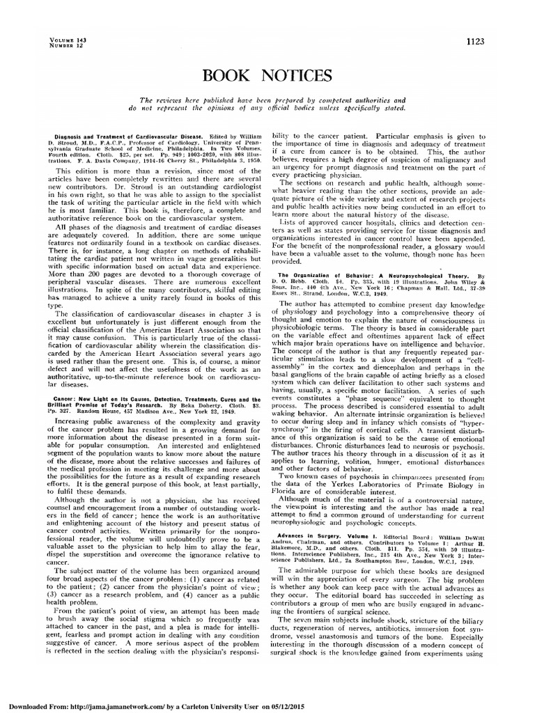 The Organization of Behavior A Neuropsychological Theory D. O. Hebb ...