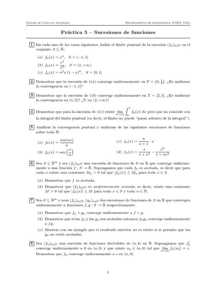 TCA Practica5 | PDF | Prueba matemática | Análisis complejo