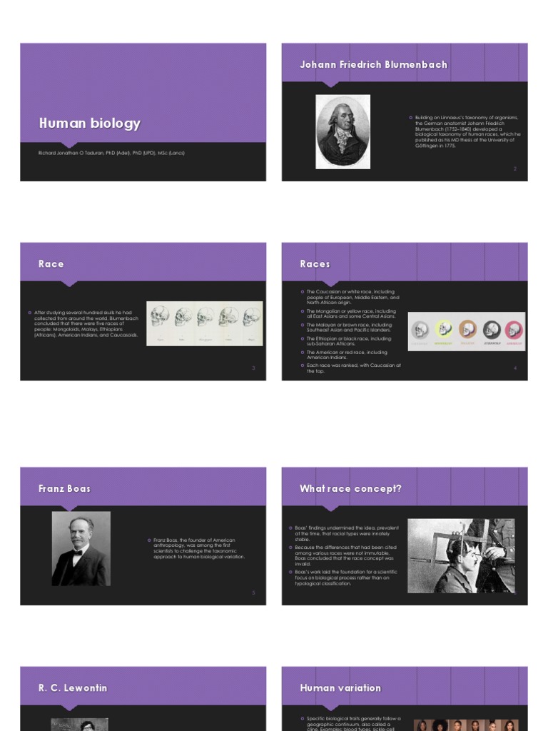 Biological Anthropology Module 3 | PDF | Race (Human Categorization ...