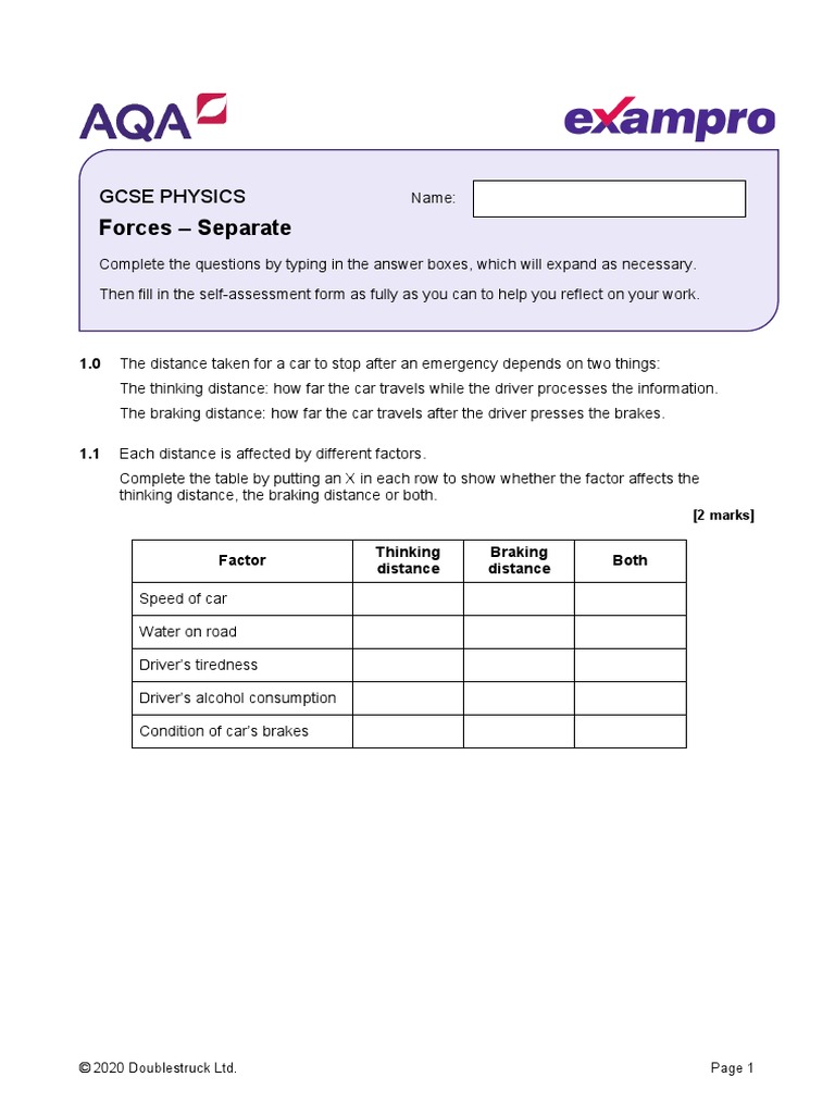Physics Separate Forces | PDF | Force | Weight
