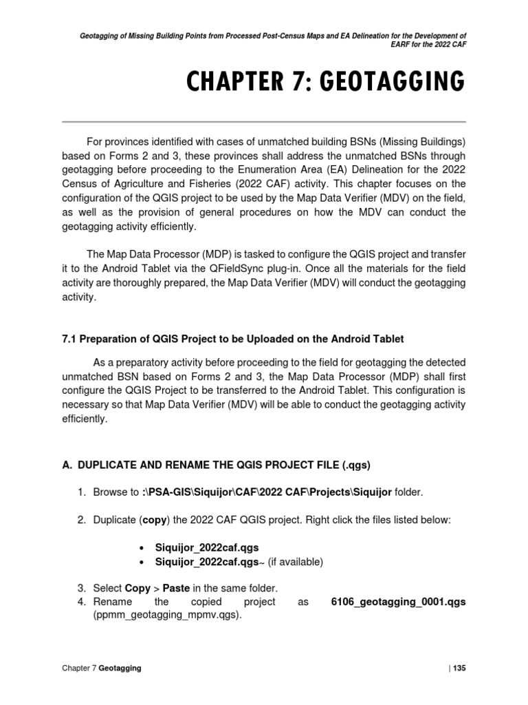 Geotagging Missing Buildings for 2022 CAF | PDF | Computer Science ...