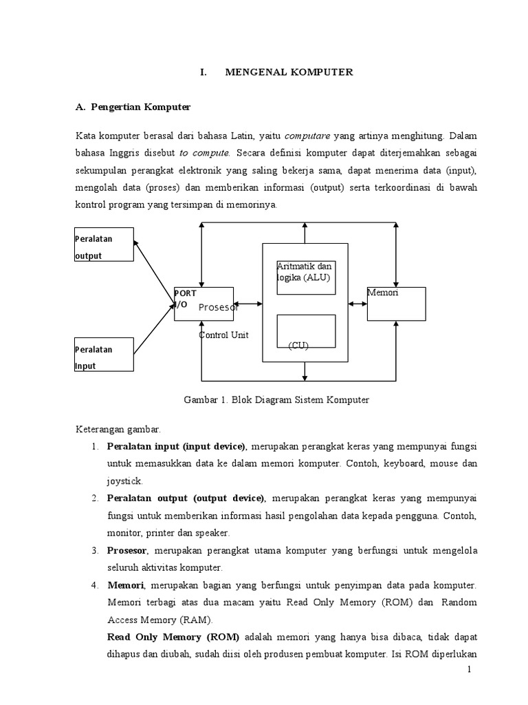 Modul Teknisi Komputer | PDF