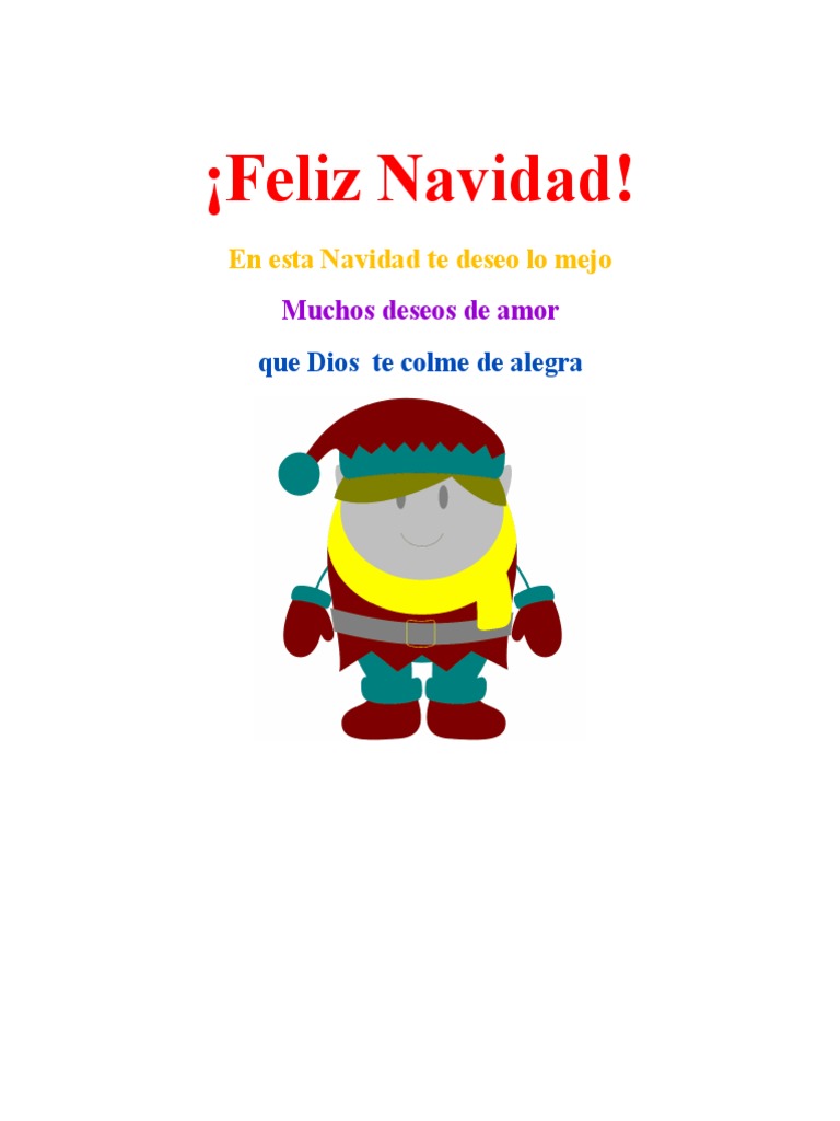 Tarjeta Navideña | PDF | Religión y espiritualidad