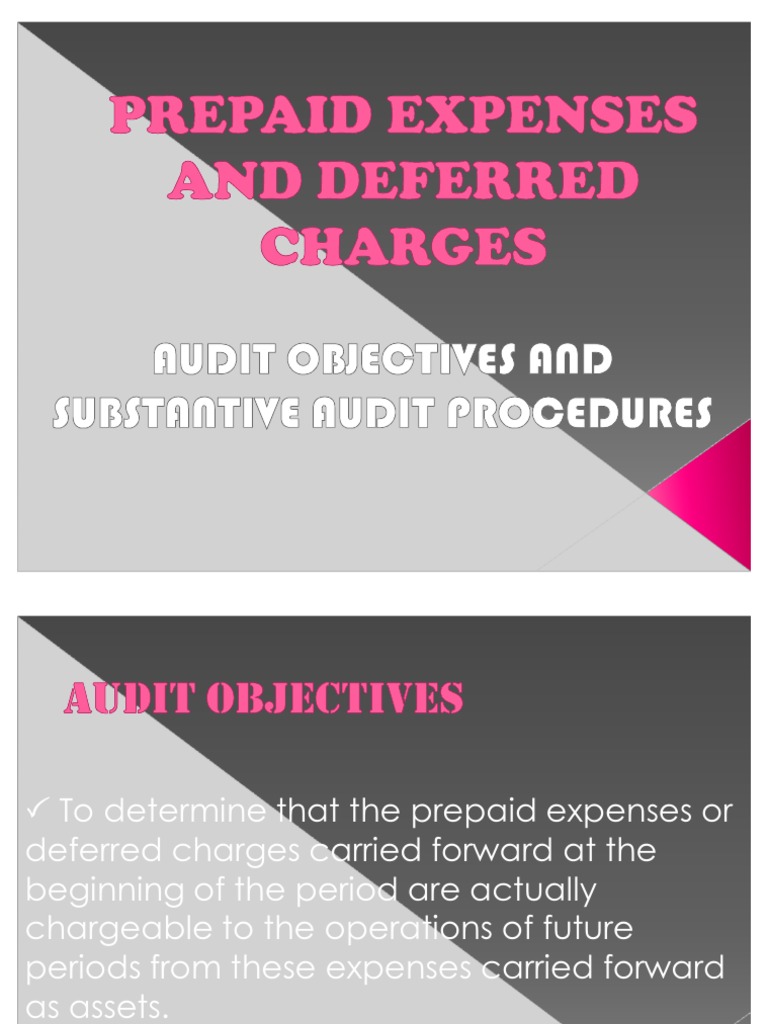 Prepaid Expenses and Deffered Charges | PDF