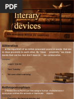 Aesthetic Features & Stylistic Devices | PDF