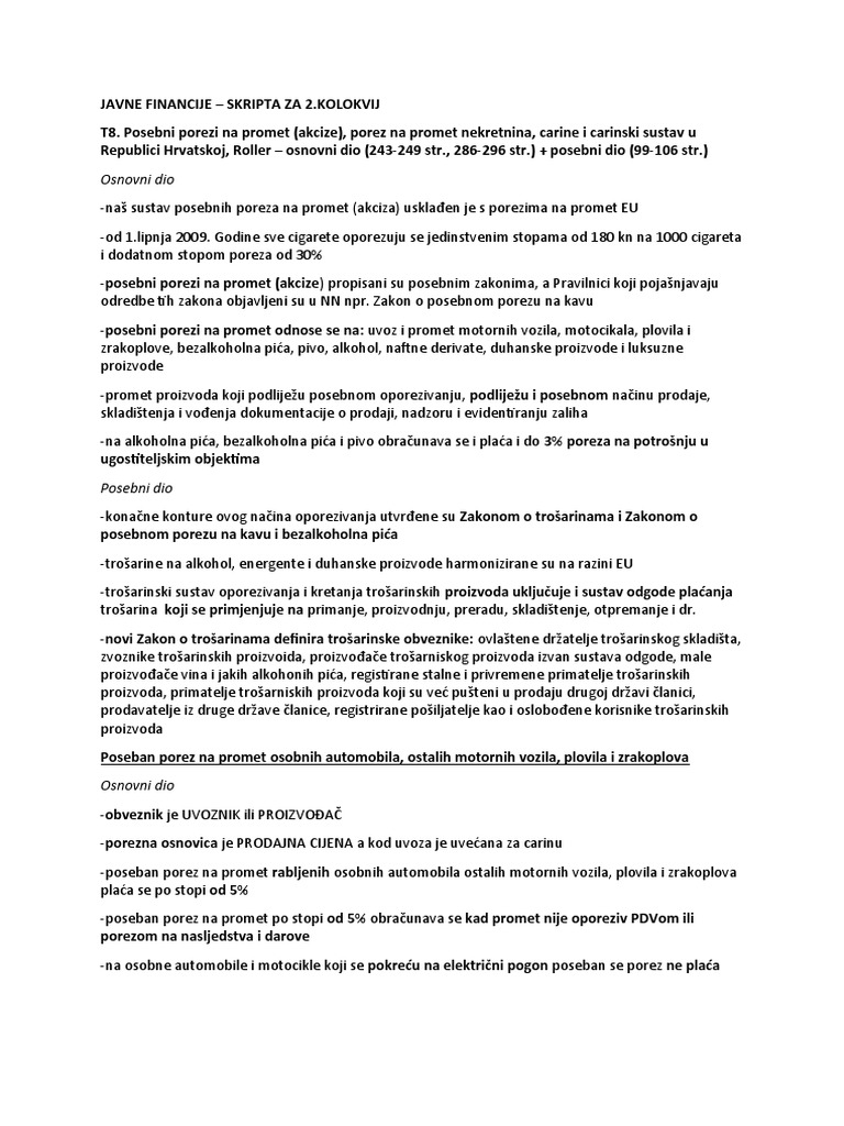 JAVNE 2 K RADNA VERZIJA Jedina Prava 16.1 | PDF