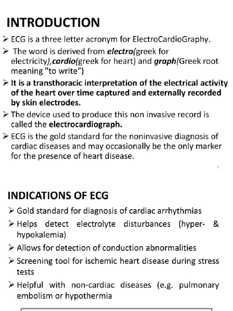 Ecg 1 | PDF