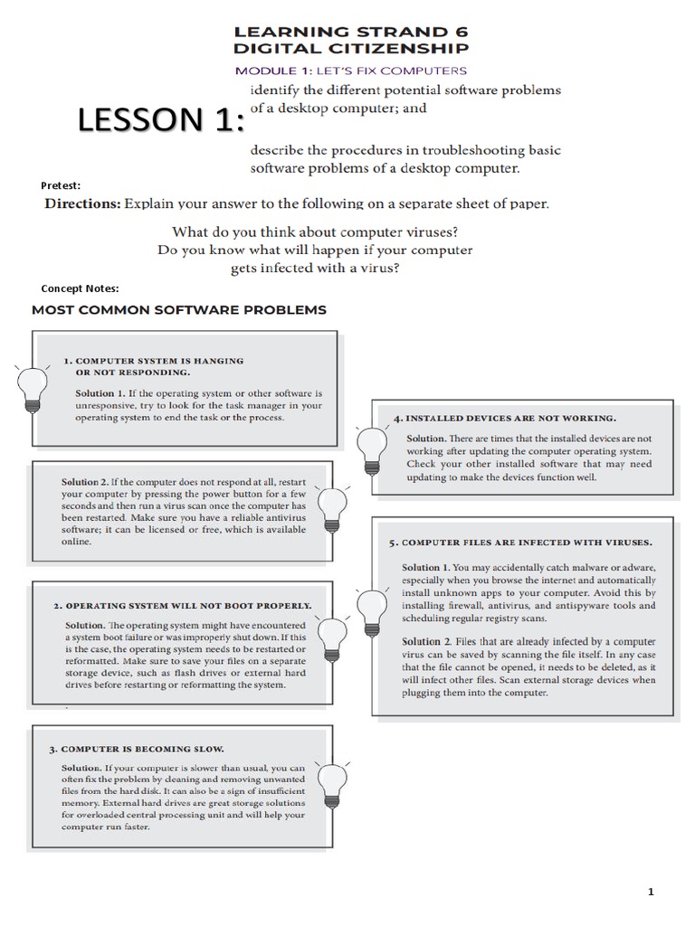 LS 6 Module 1 Revise 2 LC | PDF