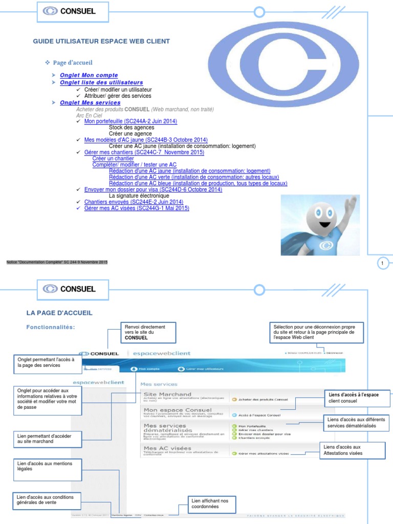 Consuel Documentation Complete | PDF | Chaleur | Internet