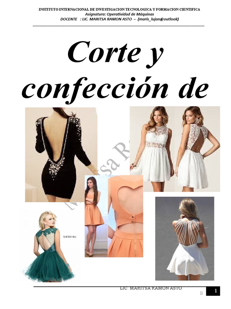 Lic. Maritsa (Vestido) | PDF | Ropa