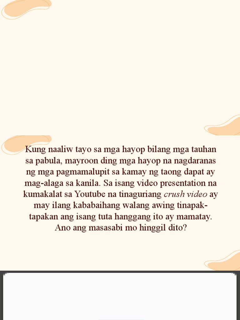 Activity Damdamin o Emosyon | PDF