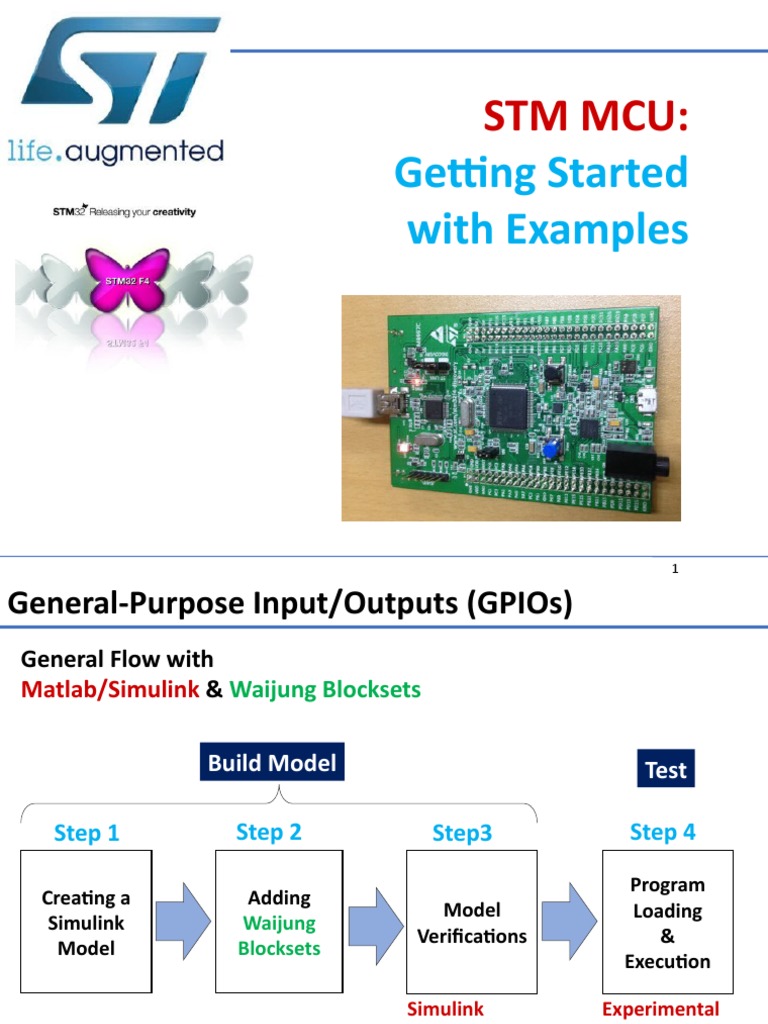 Getting Started - STM MCU - Examples | PDF | Electronics | Computer Science