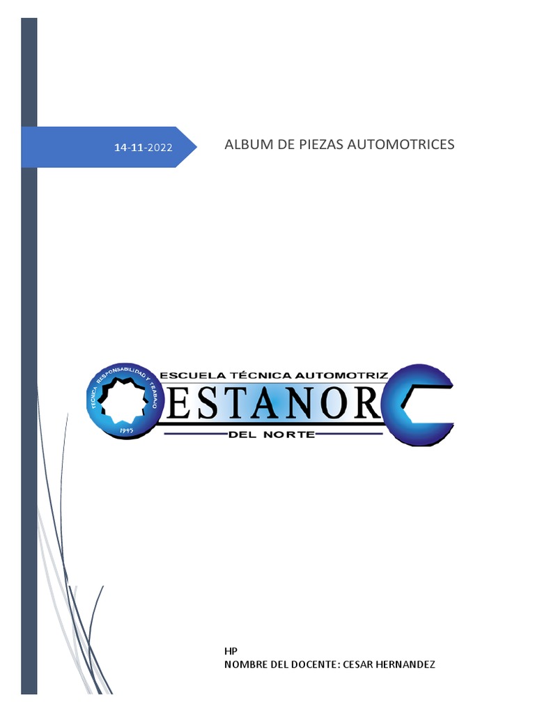 Album de Partes Automotrices PDF | PDF | Pistón | Embrague