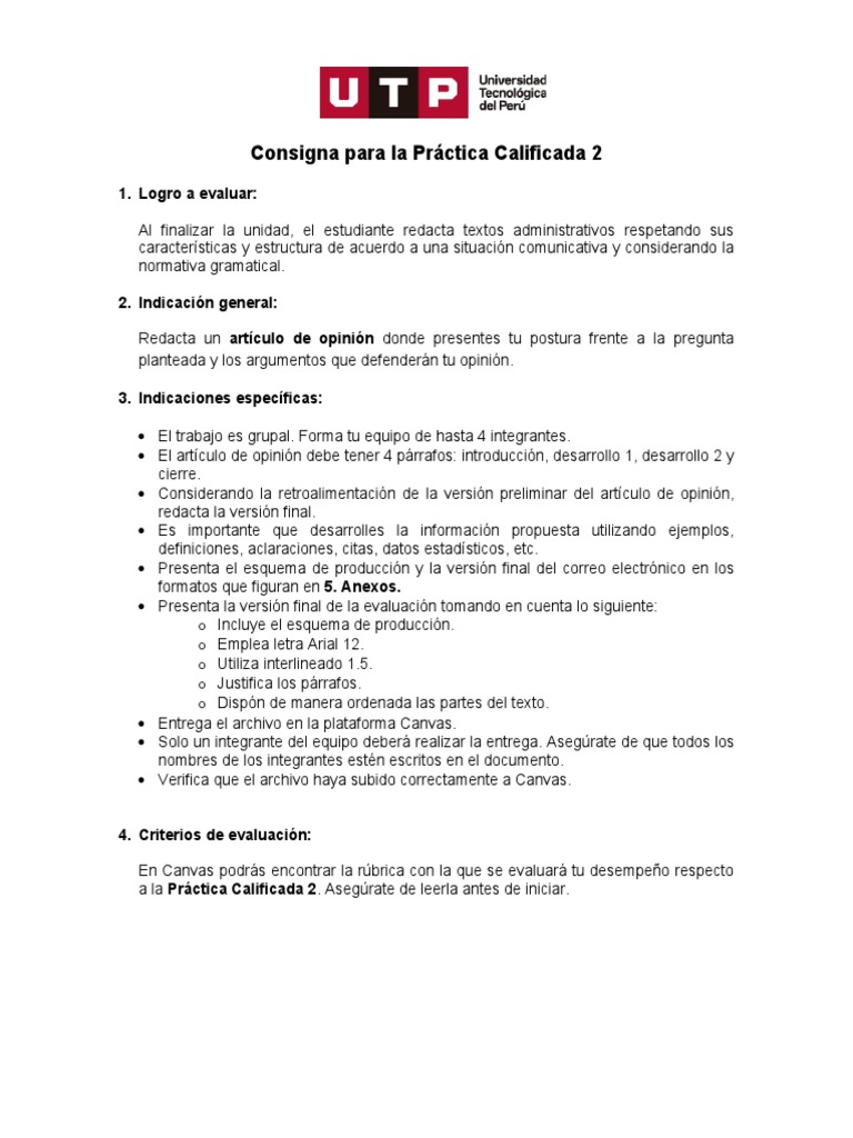 GC N04I Consigna | PDF