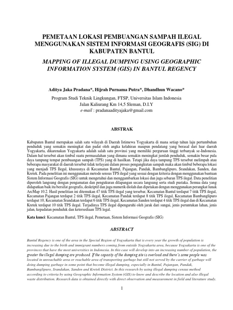 Aditya Jaka Pradana-Naskah Publikasi | PDF | Sains & Matematika