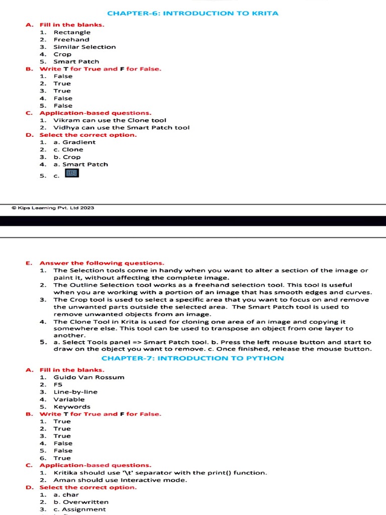 6th Computer Notes-1 | PDF