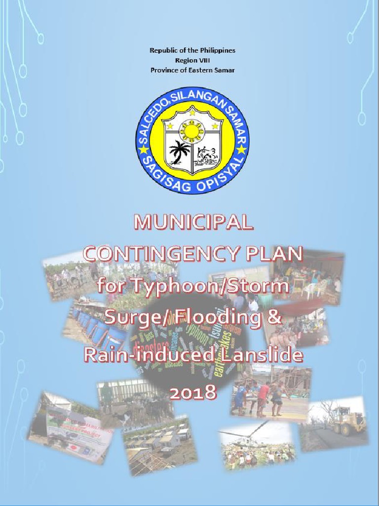 Salcedo Contingency Plan For Typhoon StormSurge and Flooding 2018 | PDF | Tropical Cyclones | Flood