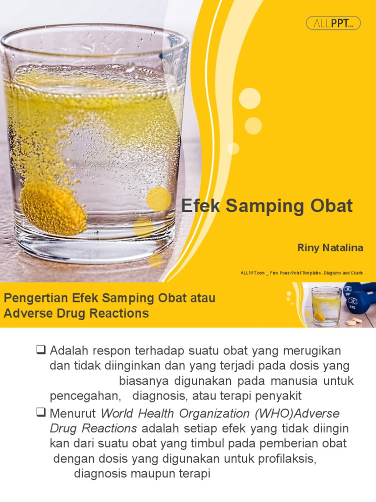 Efek Samping Obat | PDF | Pengembangan Diri | Sains & Matematika