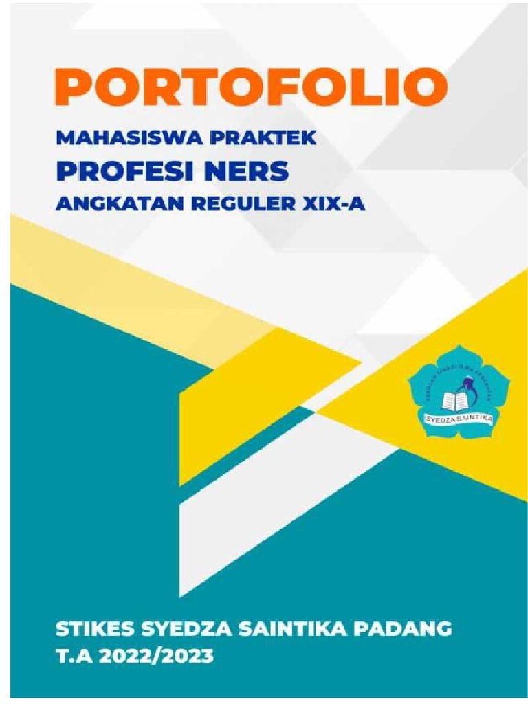 Pedoman Portofolio Mahasiswa Ners KMB 2023 | PDF