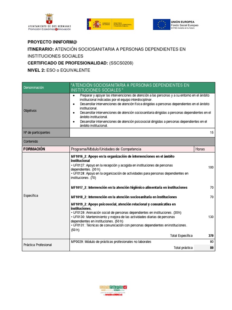 FICHA - Atención Sociosanitaria A Personas Dependientes en ...