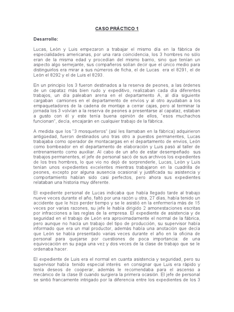 Casos Practicos | PDF