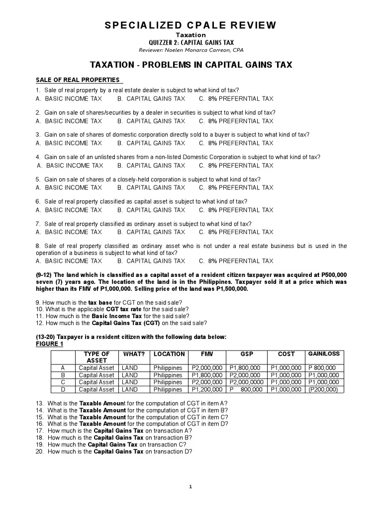 Inbound 6310719506126591666 | PDF | Capital Gains Tax | Taxes