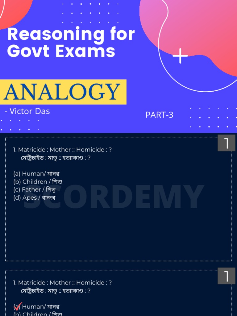 Analogy and Similarity - 3 | PDF