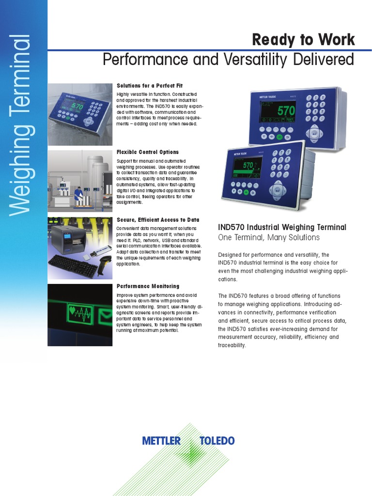 04 Catalogue ManHinhHienThi IND570 | PDF | Usb | Programmable Logic ...