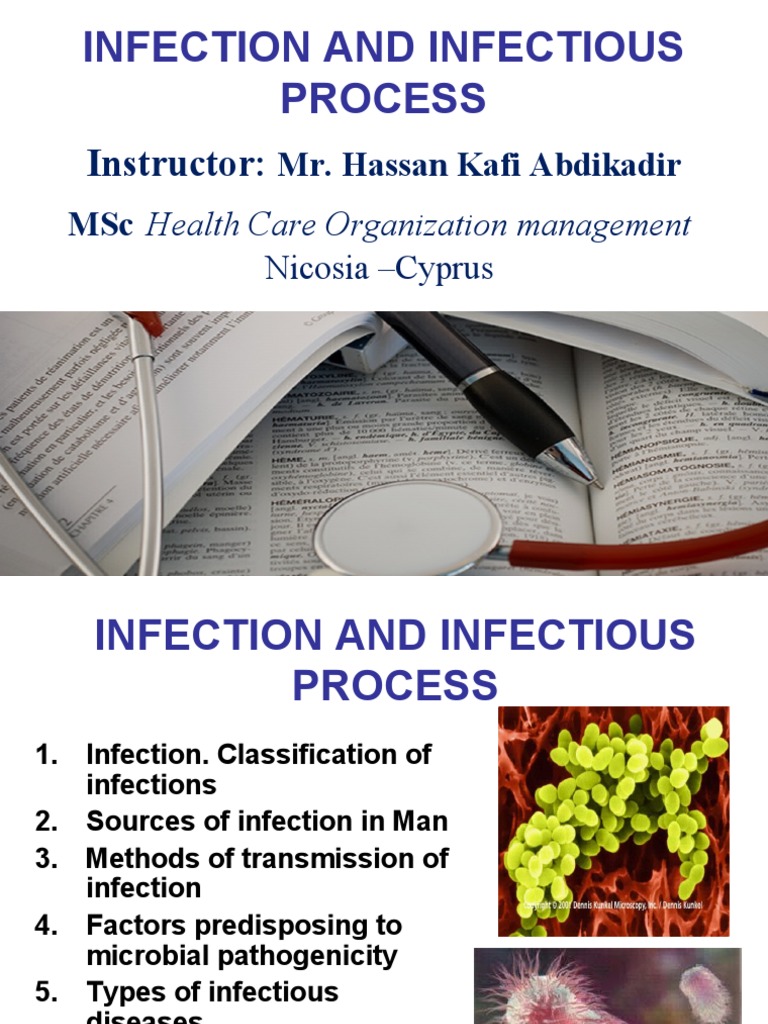 INFECTION AND INFECTIOUS PROCESS Lecture 3 | PDF | Infection | Pathogen